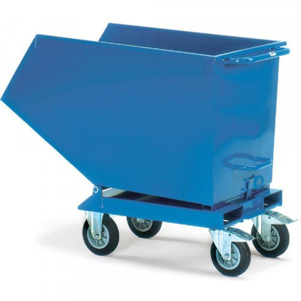 Chariot benne basculante manuelle 750 à 800 kg sur Factorymat.fr